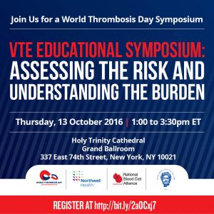 World Thrombosis Day VTE Educational Symposium - Blood Clots