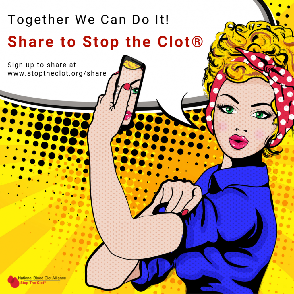 Blood Clot Awareness Month 2019: "Together We Can Increase Awareness ...