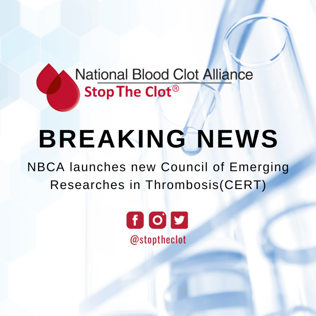 The National Blood Clot Alliance Launches New Council for Emerging ...